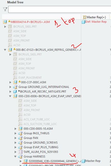 Solved: controlling representation in family table - PTC Community